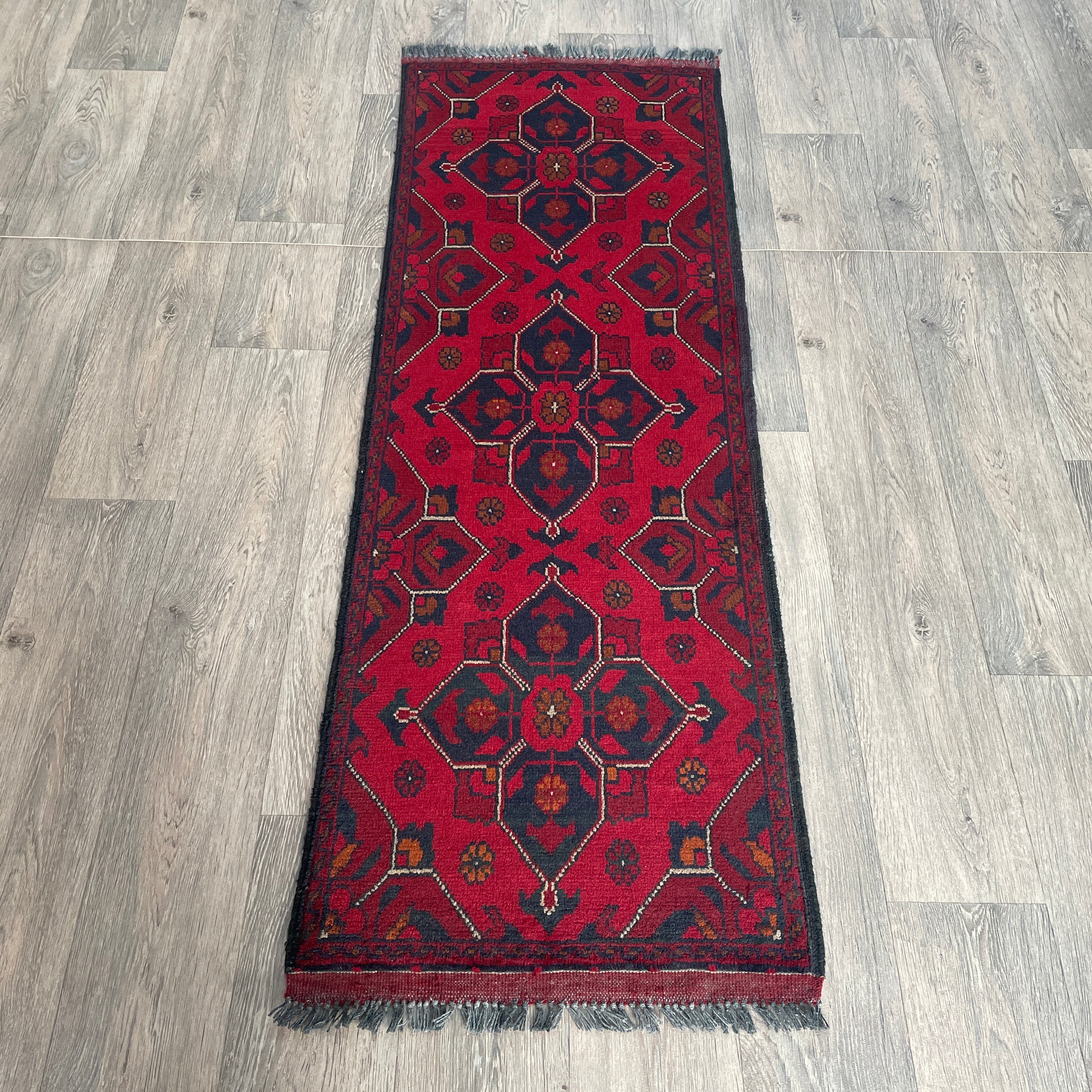 Afghan Khal Muhammadi Runner – Khorasan Rugs